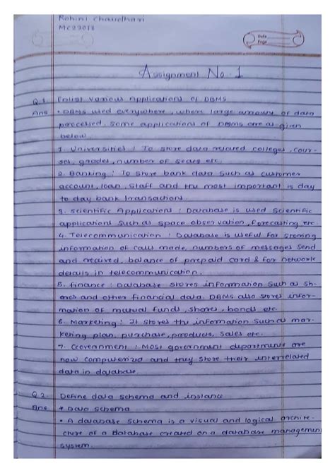 Assignment 1 Adbms BBA Studocu