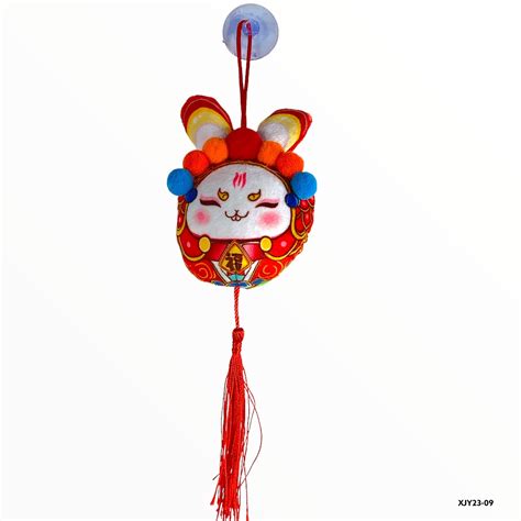 Partyforte Cny Rabbit Plush Toy Hang Decos 12cm Ntuc Fairprice