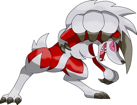 Lycanroc Pokemon Png Images Transparent Free Download Pngmart