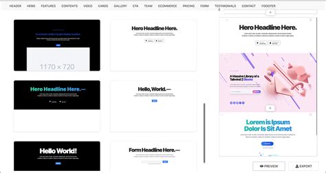 Tailwindcss Template Builder By Bootstraptor On Dribbble