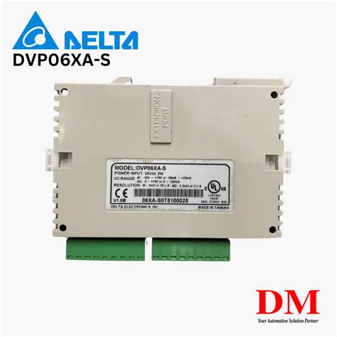 Delta Plc Analog Io Module Dvp06xa S Shopee Malaysia