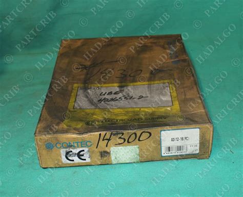Contec ADI12 16 9866C Analog Input PC VGA Board W Mnaual And Drivers NEW PartCrib Com