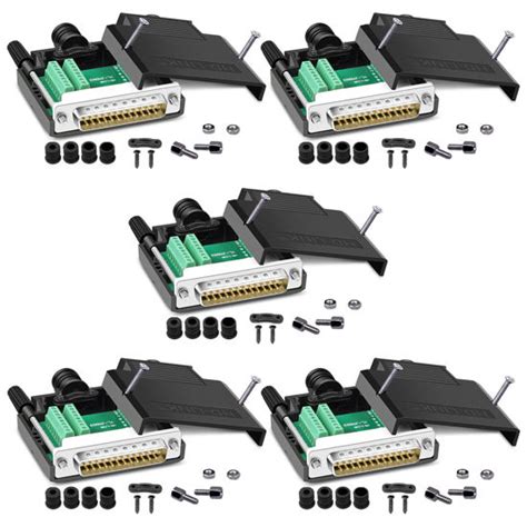 GetUSCart ANMBEST PCS DB Solderless Connector RS D SUB Serial To Pin Port Mm