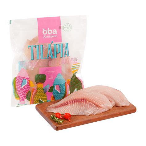 File De Tilapia Congelado Oba Bem Querer 400g Oba Hortifruti