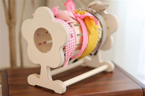 쥬얼리정리용품 원목 머리띠 정리대 헤어밴드 보관 진열대 2size 플라워디자인 오늘의집 쇼핑