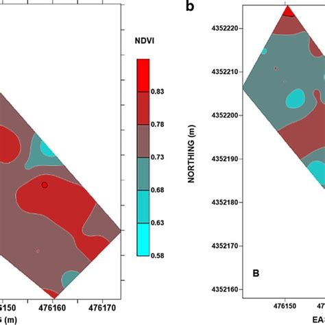 Spatial Variability Of The Normalized Difference Vegetation Index For Download Scientific