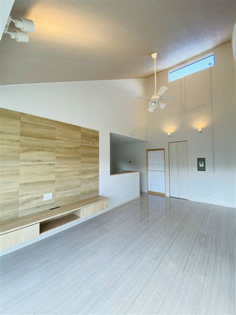 注文住宅実例 木造 平屋 こだわりの勾配天井 カネックスホーム