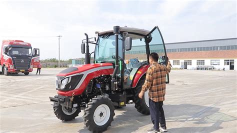 Lansu 4wd 70hp Farmland Tractor 60hp 4wd Tractor Cheap Compact Tractor