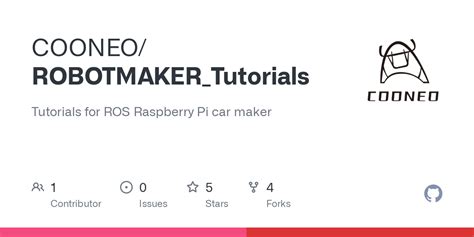 GitHub COONEO ROBOTMAKER Tutorials Tutorials For ROS Raspberry Pi