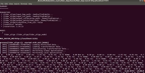 使用lidaralign进行激光雷达与imu的外参标定（超详细教程）lidar与imu外参标定 Csdn博客