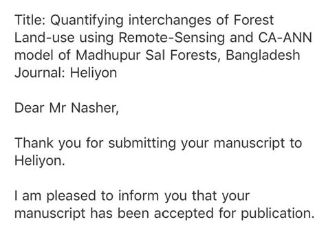 N M Refat Nasher Phd On Linkedin Alhamdulillah Good News After A Longtime Thanks All Coauthors