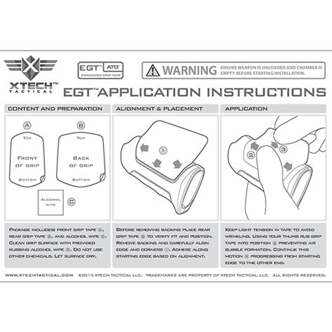 EGT Tape Black For ATG Grip XTech Tactical