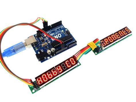 Max7219 8 Digit Seven Segment Display Module Hcmodu0082 Seven Segment Display Electronics