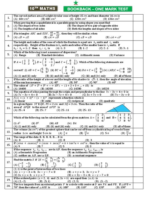 10th 1m em shuffled pdf pdf sphere matrix mathematics
