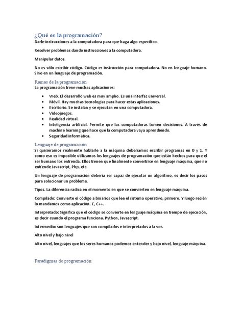 Programación Desde Cero Descargar Gratis Pdf Lenguaje De Programación Programación De