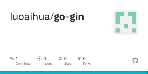 Github Luoaihuago Gin