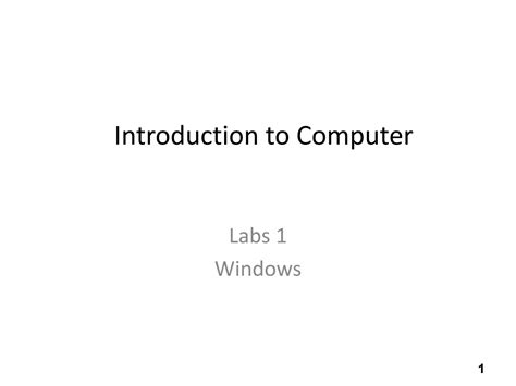 SOLUTION Section 1 Windows Basics Studypool
