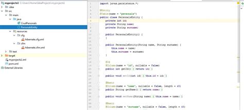 Java Ошибка при запуске проекта C использованием Hibernate Stack