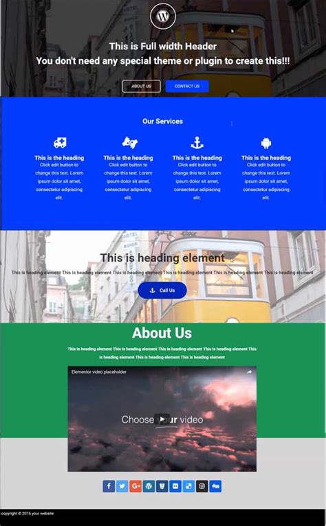 Elementor Full Width Tutorial How To Create Full Width Page Or Header