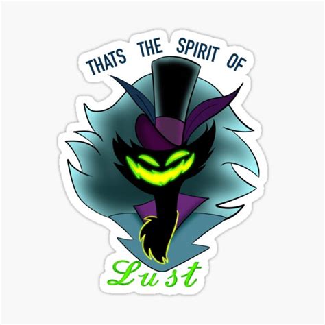 Asmodeus Helluva Boss Lust Sticker For Sale By Axolotlartist32