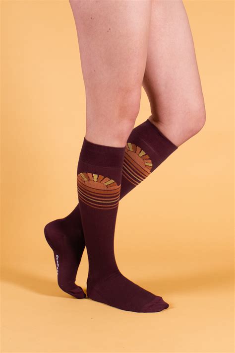 Compression Stockings Cotton Black