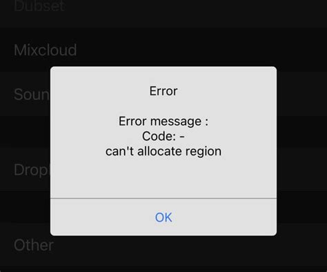 Djm Rec Error Message Cant Allocate Region Rpioneerdj