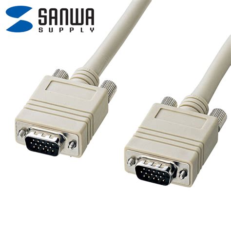 고급형 Rgb 모니터 케이블 New 20m 산와 서플라이 Sanwa Supply Misumi한국미스미