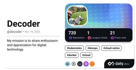 Decoder Decoder Daily Dev