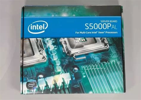 Intel Server Board S5000pal D13607 901 Motherboard Socket System Board