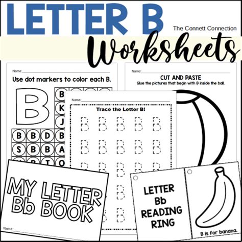 Letter B Worksheets Made By Teachers