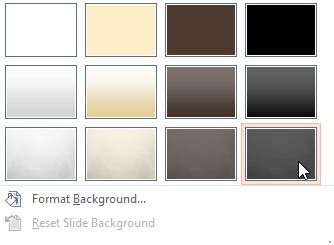 PowerPoint Modifying Themes