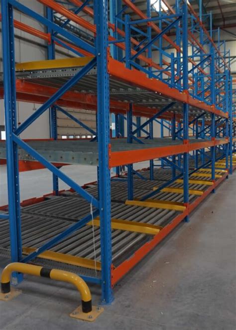 Pallet Flow Racking Systems In Dubai Souk Stores