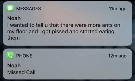 Noah Texting Tarva After Having Way Too Much To Drink At The Summit R