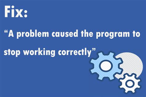 fixed “a problem caused the program to stop working correctly” minitool