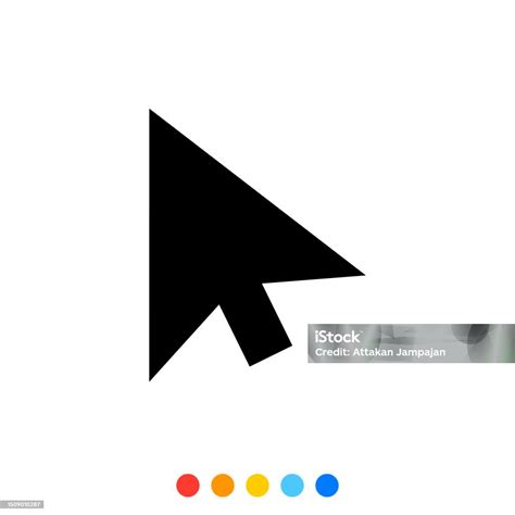 Cursor Symbol Icon Vector Stock Illustration Download Image Now