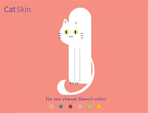 HTML CSS Cats Animations Behance