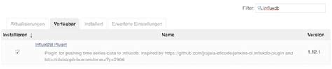 Jenkins Influxdb And Grafana Softwaretester