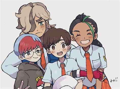 Florian Nemona Arven And Penny Pokemon And 1 More Drawn By Konoooc