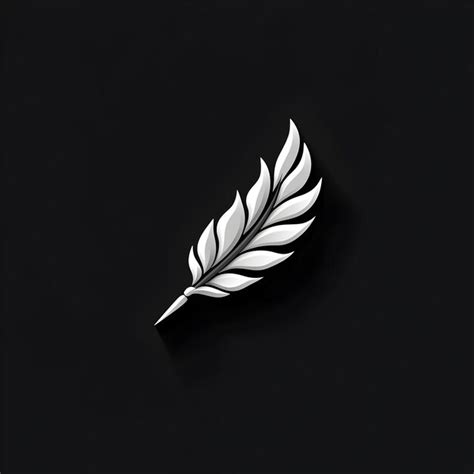Elegant Quill Logo For A Prestigious Publishing House With Serif