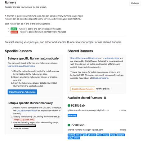 Continuous Integration Where To Obtain The Token To Register A Gitlab Runner Devops Stack