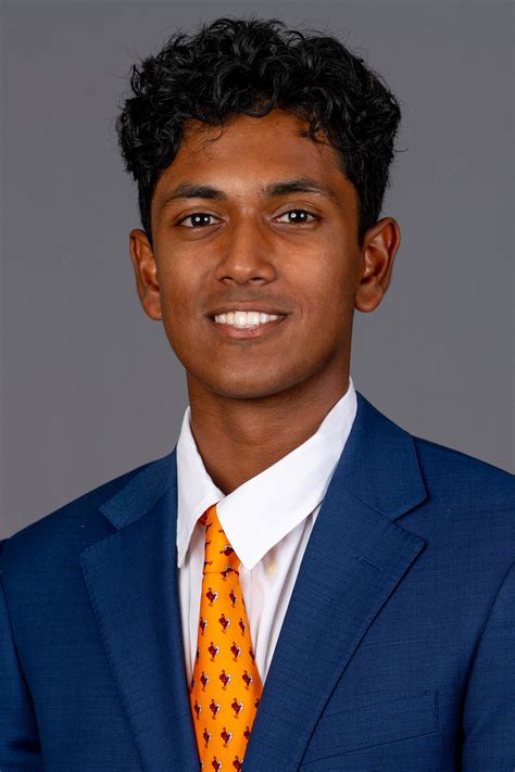 Rahul Rajendran Mens Golf 2023 24 Virginia Tech Athletics