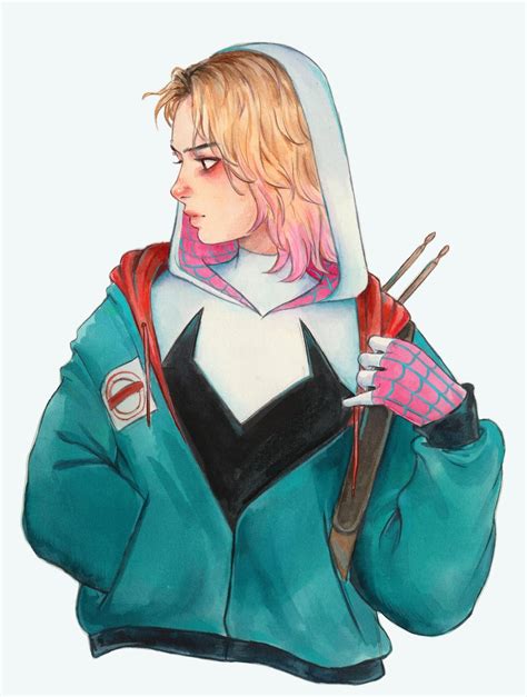 Gwen Fanart R Spiderman