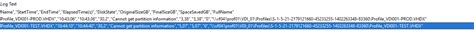 Cannot Get Partition Information Issue FSLogix Invoke FslShrinkDisk GitHub