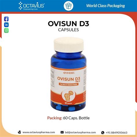 Vitamin D3 Capsules Pack Of 60 1000 Iu At Best Price In Ahmedabad