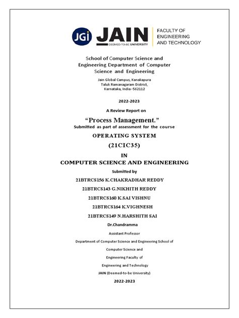 Report On Linux Pdf Computer File Operating System