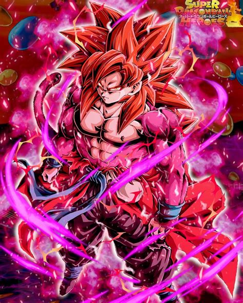 Goku Ssj 4 Limit Break From Sdbh Fan Edit Credit To Youngjiji