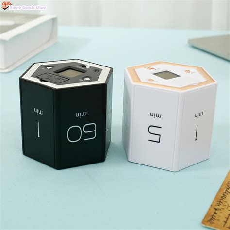 cube timer flip focus timer 1 5 10 25 30 60 minutes and custom countdown time management timer