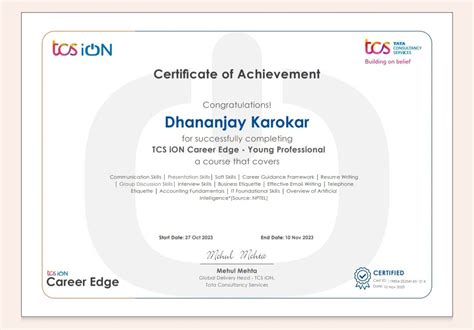 dhananjay karokar on linkedin tcsion digital learning tcsioncareeredge business accounting…