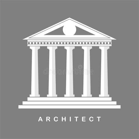 Architecture Greek Building Symbol Ancient Monument Icon University