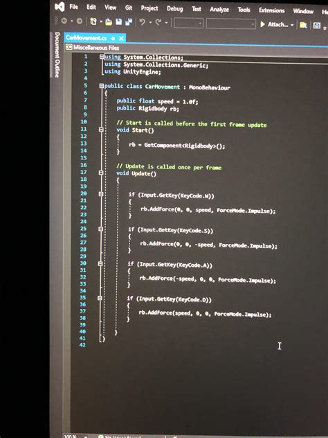 So Iam Trying To Make Car Movement Using Addforce But I Cant Manage To Make The Car Turn